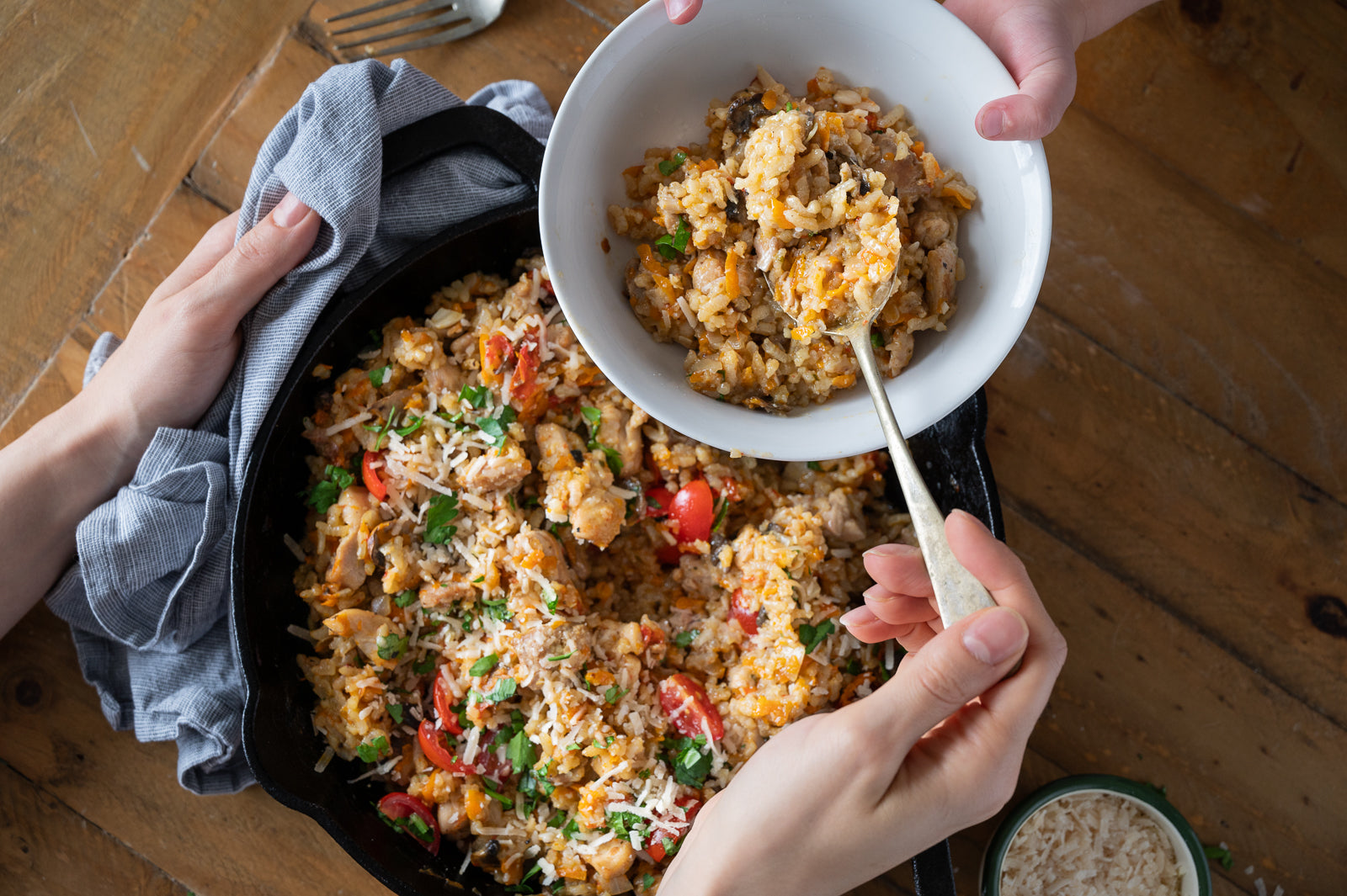 One-pot baked chicken risotto – Gewürzhaus