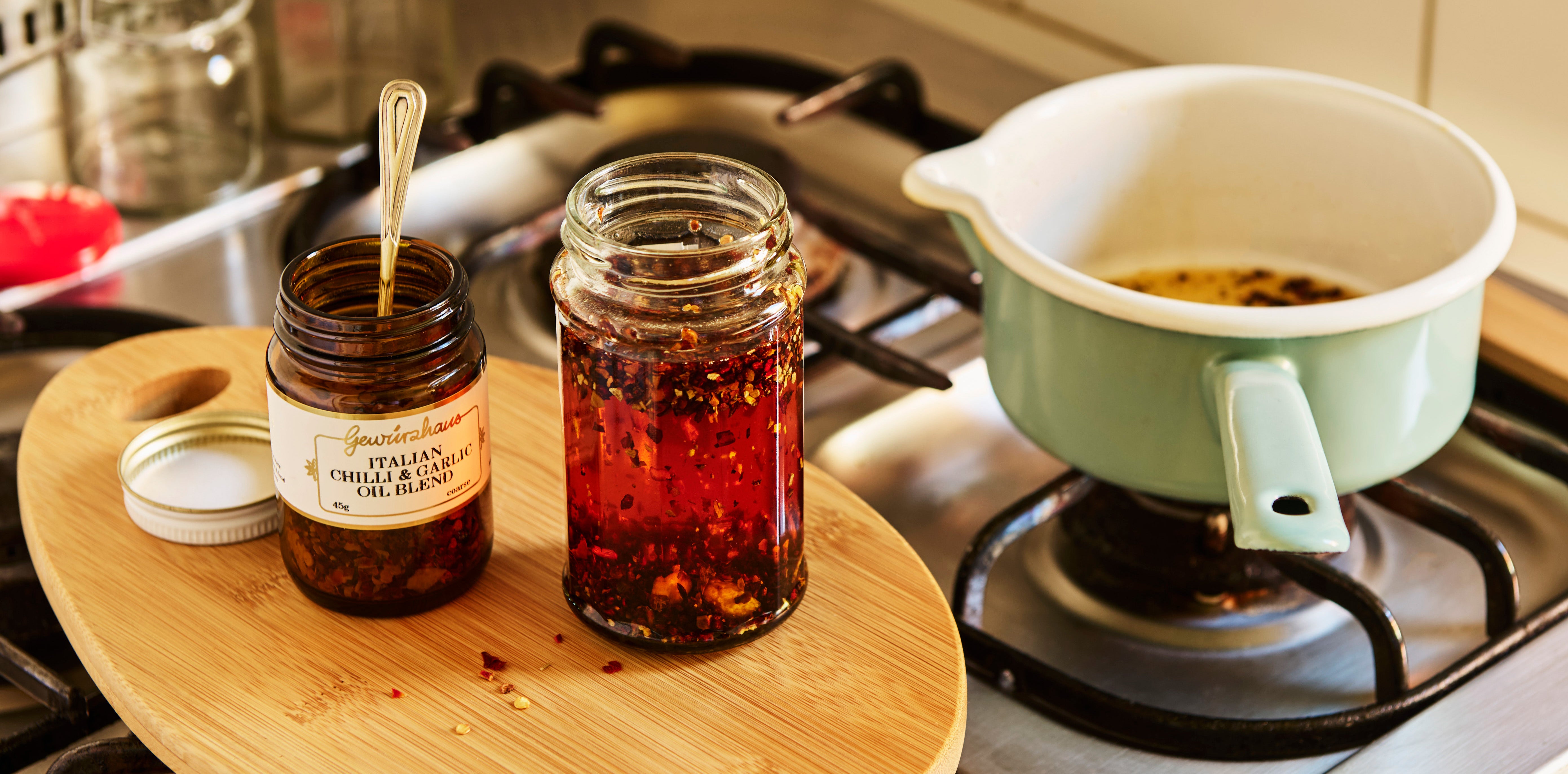 Italian Chilli & Garlic Oil – Gewürzhaus