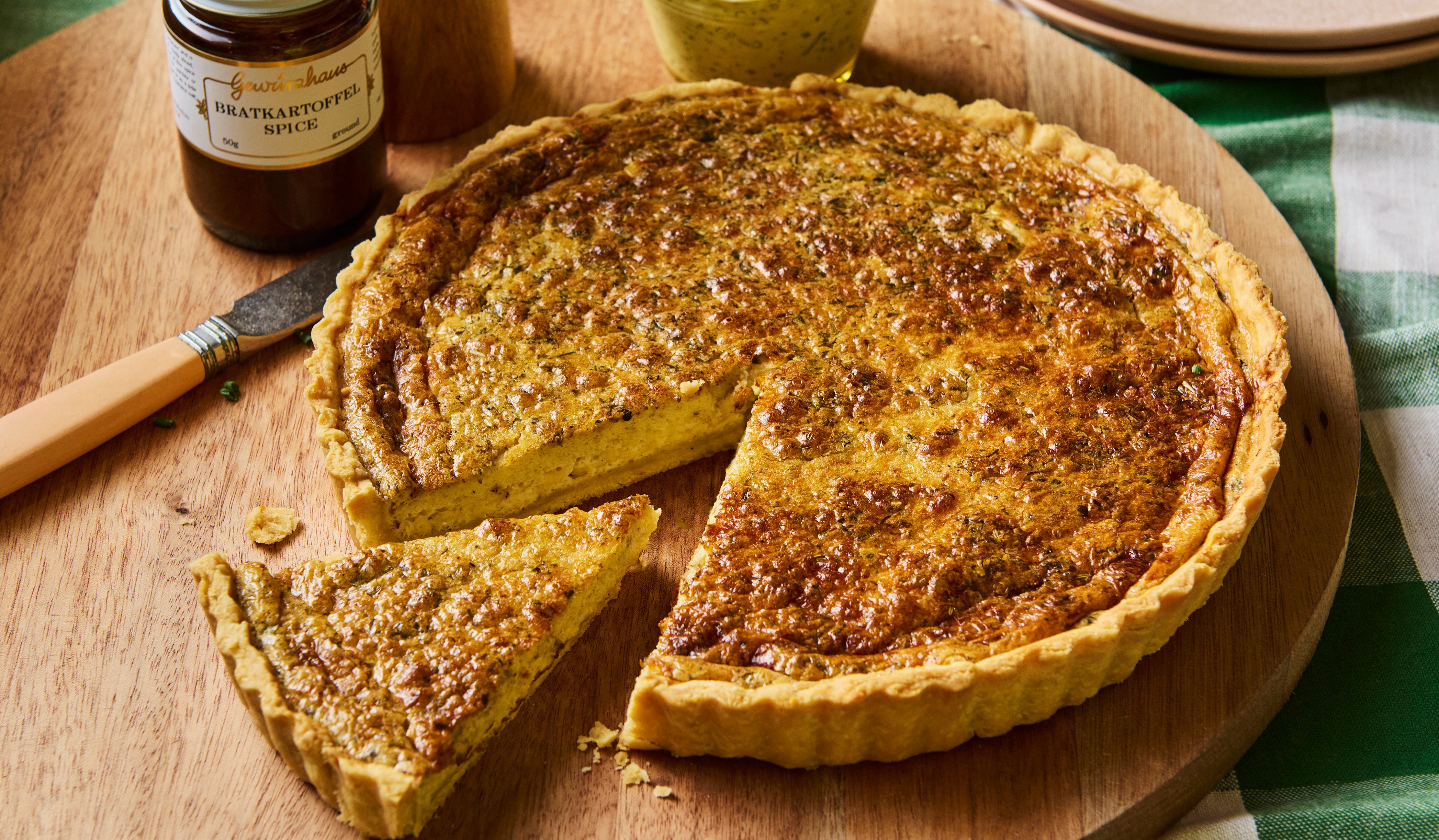 Swedish Cheese Pie (Västerbottensostpaj) – Gewürzhaus