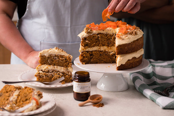 Hot Cross Bun Spiced Carrot & Walnut Cake – Gewürzhaus
