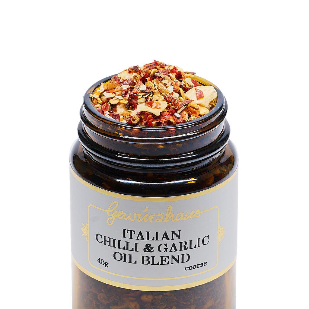 Italian Chilli & Garlic Oil Blend – Gewürzhaus